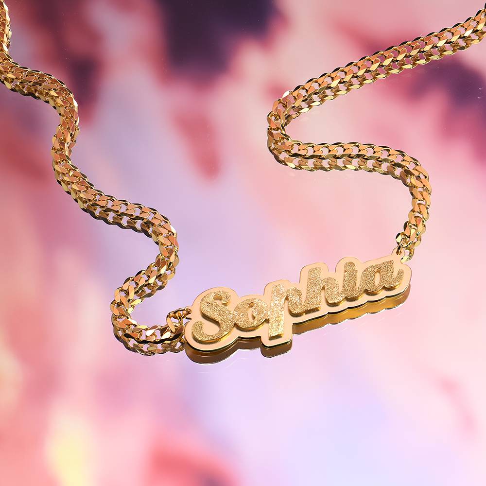 Gold Name Necklaces - MyNameNecklace