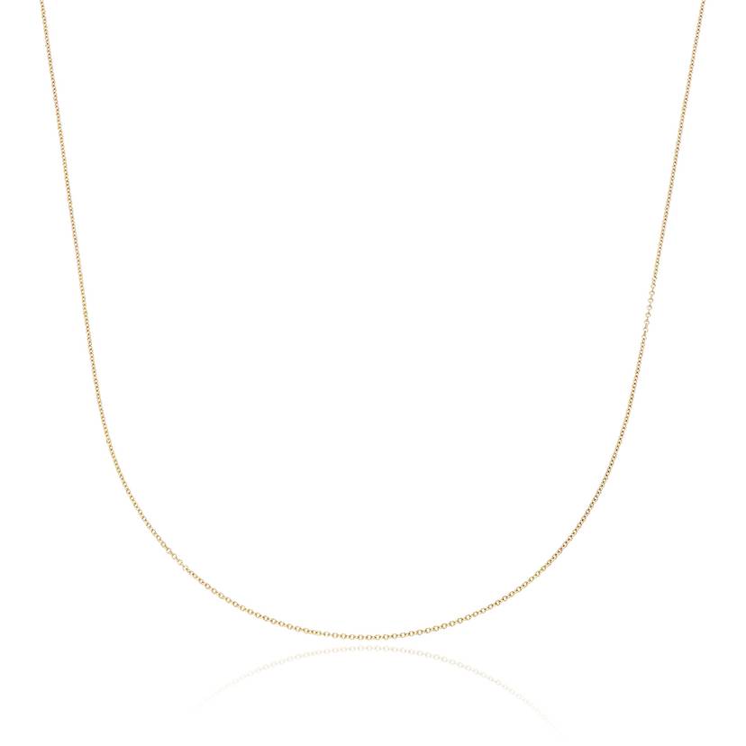 Cable Chain Necklace in 18K Gold Vermeil - MyNameNecklace