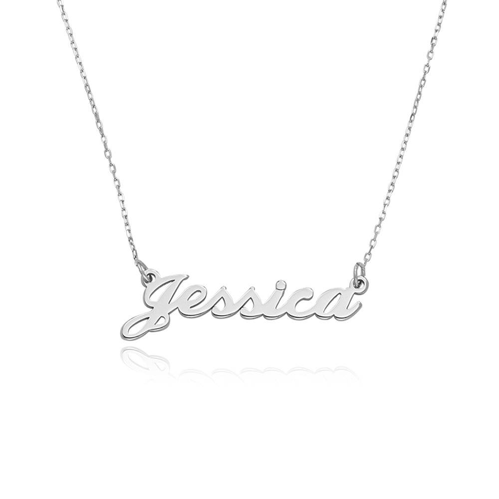 The Classic Name Necklace - 14K White Gold - MyNameNecklace