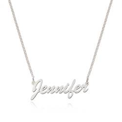 The Perfect Name Necklace in Sterling Silver - MyNameNecklace