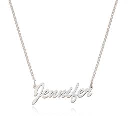 Custom Name Plate Necklaces - MyNameNecklace