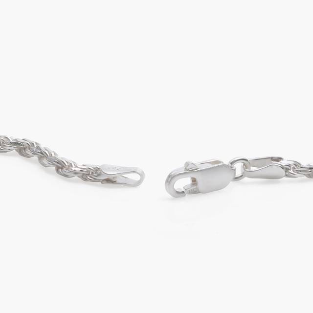 Rope Chain- 2.7 mm - Silver - MyNameNecklace