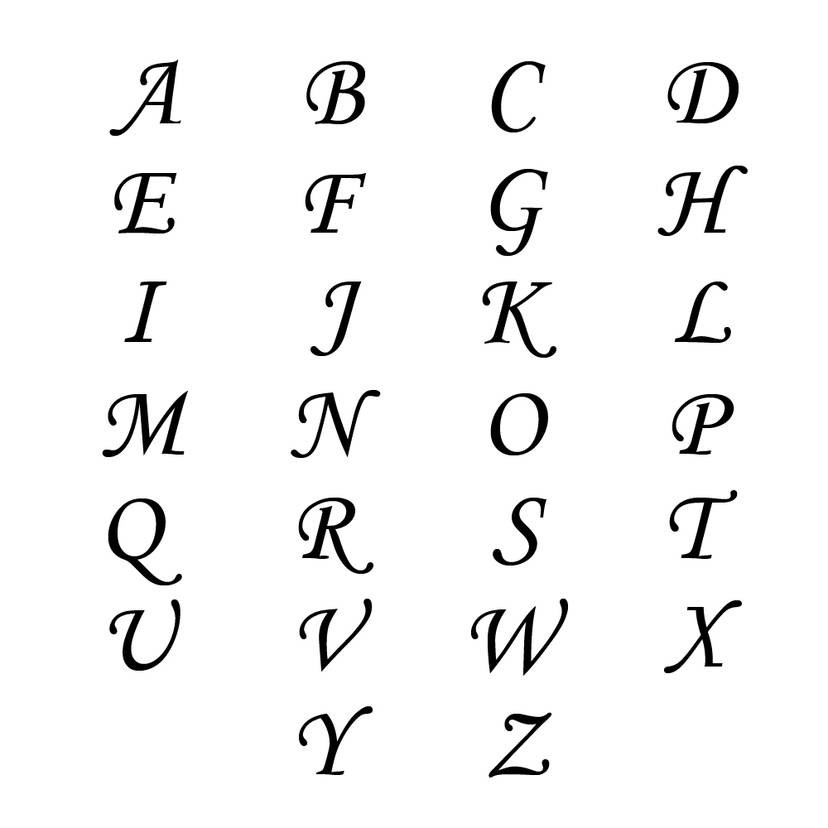 LetterLuxe Initial Pendant with Birthstone in Sterling Silver ...