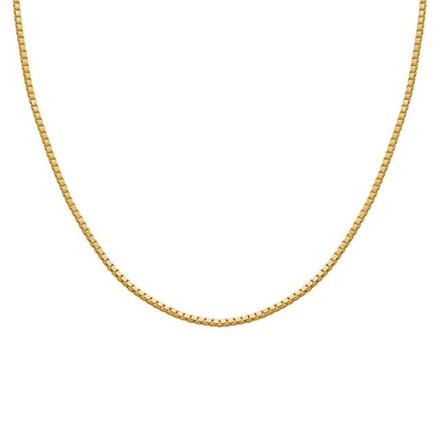 Box Chain in 18K Gold Plating - MyNameNecklace