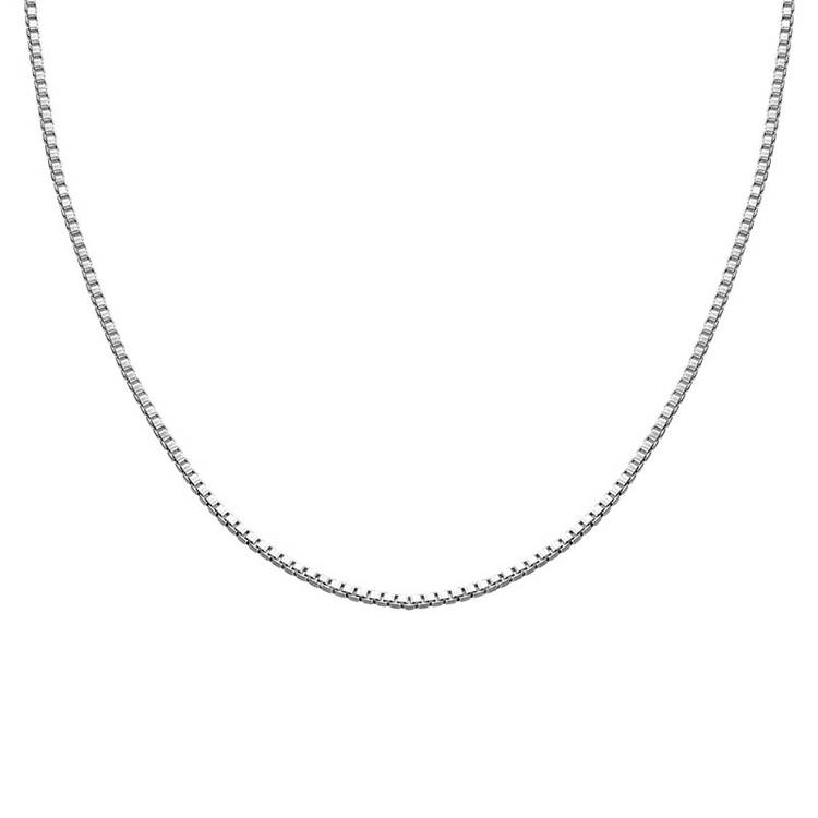 Box Chain in Sterling Silver - MyNameNecklace