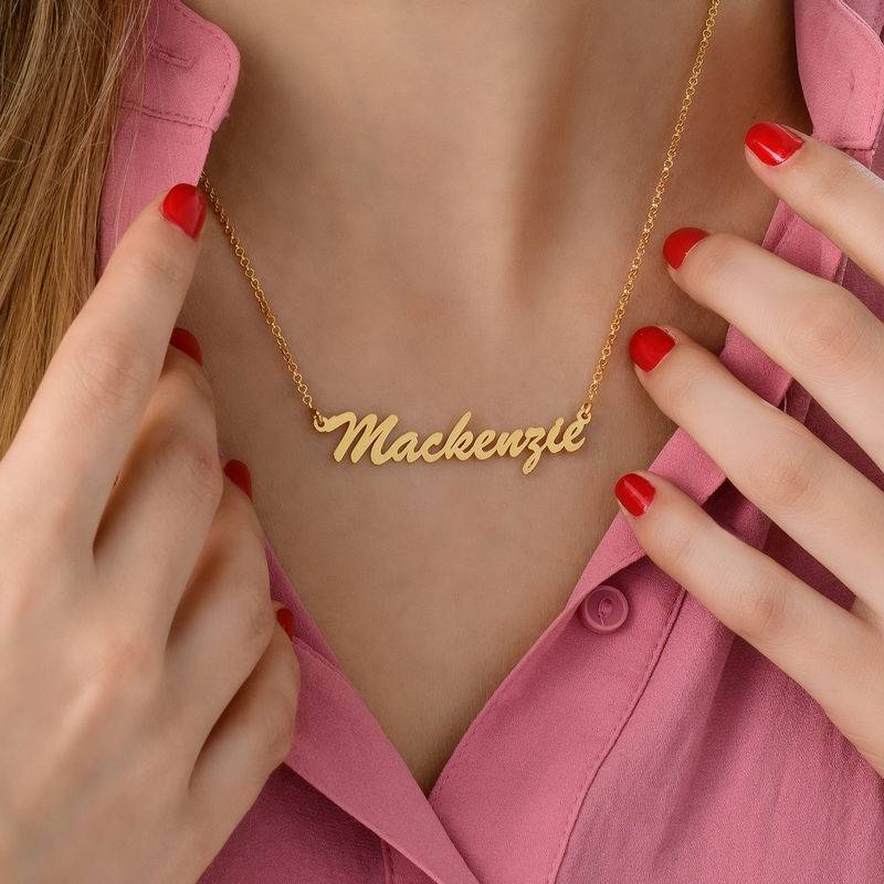 The Perfect Name Necklace in 18K Gold Plating - My Name Necklace