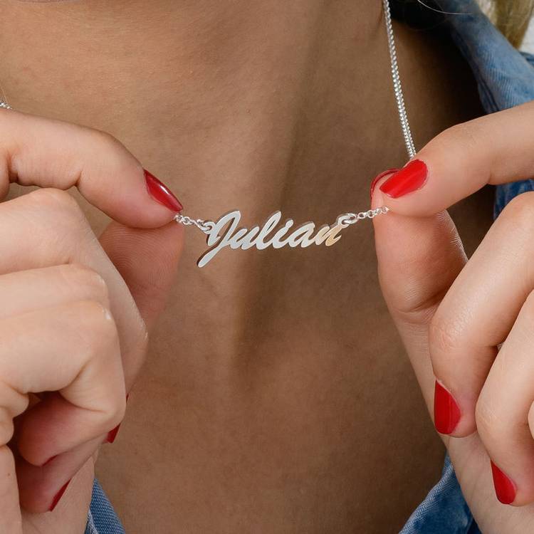 The Perfect Name Necklace in Sterling Silver - MyNameNecklace